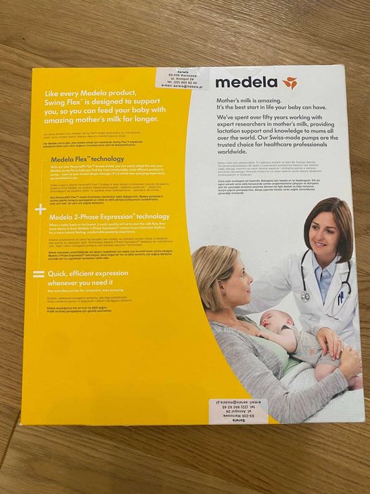 Nowy, nigdy nie użyty laktator Medela Swing Flex Warszawa Wilanów • OLX.pl