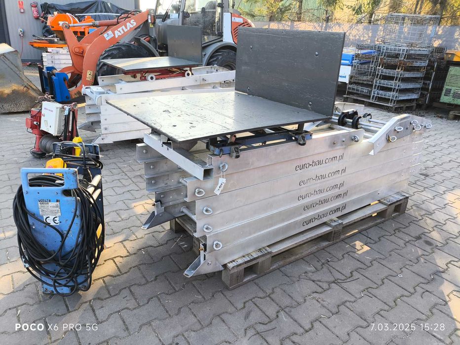 Winda drabina dekarska Geda Lift STANDARD 12m Nr32 wciągarka podnośnik ...