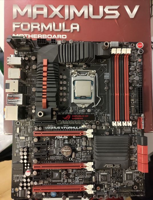 Płyta główna Asus ROG MAXIMUS V FORMULA Z77+bios mod M2 Warszawa Ursus ...
