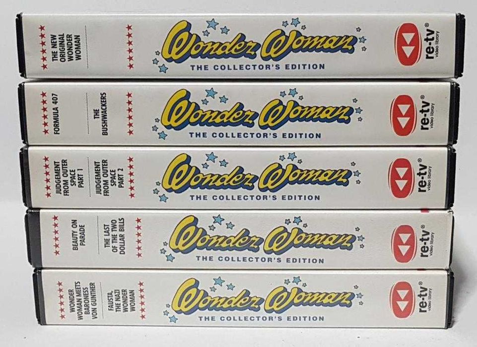 Збірка Wonder Woman / 1975 - 1977 / VHS видеокассета: 1 200 грн. - CD ...