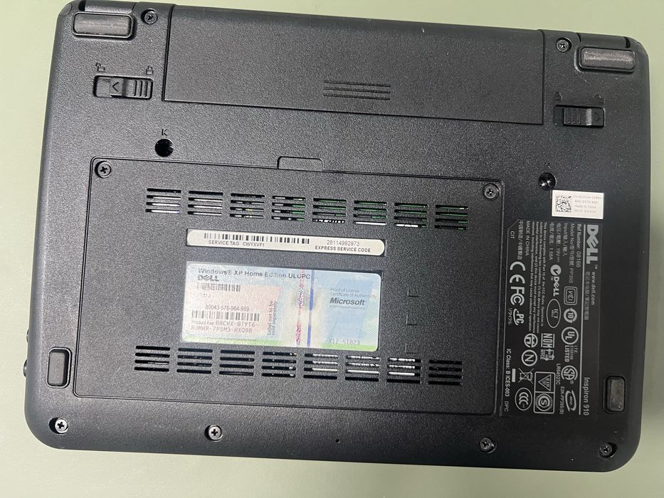 Нетбук Dell Inspiron 910 PP39S / Intel x2 / Windows 7: 550 грн ...