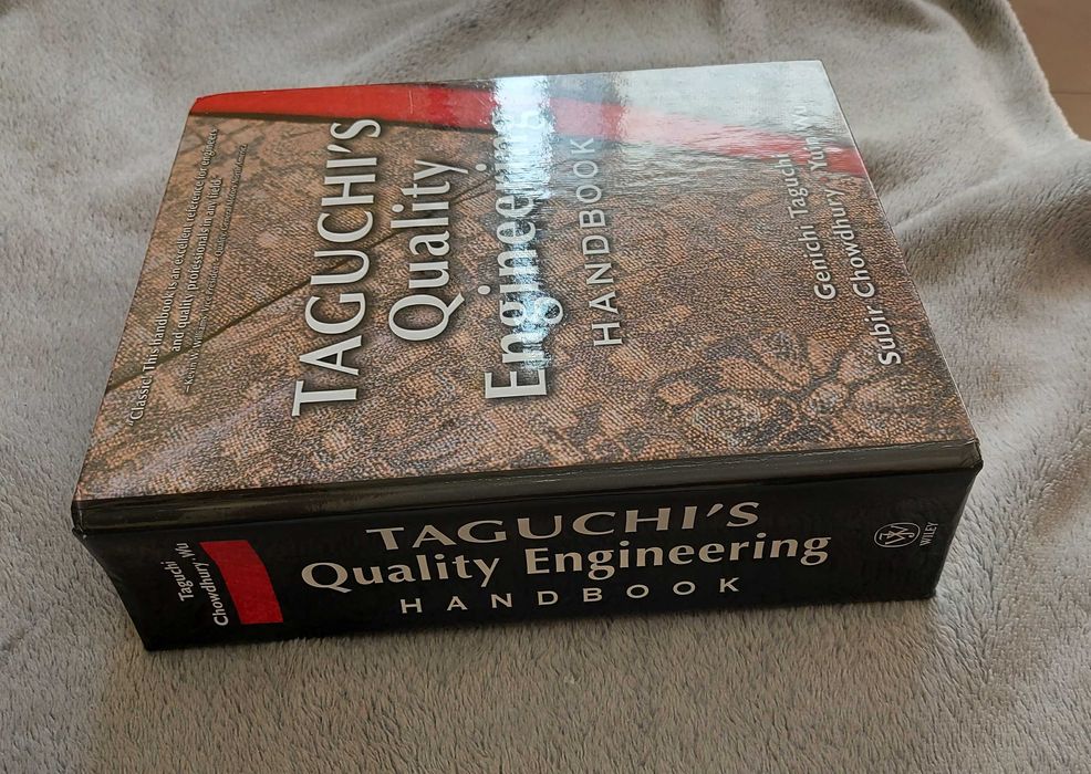 "Taguchi's Quality Engineering Handbook" G.Taguchi Warszawa Wawer • OLX.pl