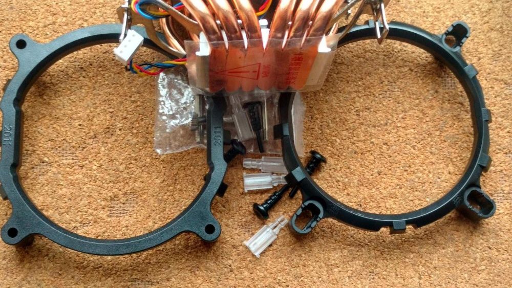 Рамка крепления кулера под Socket LGA 775 1155 1156 1356 1366 2011: 140 ...