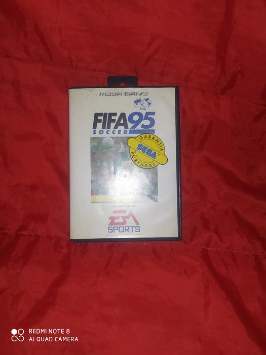 Fifa 95- Sega Megadrive Benfica • OLX Portugal