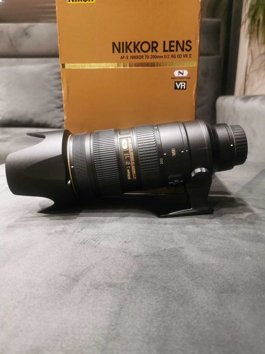 NIKKOR AF-S 70-200mm f/2.8 G ED VR II Sieradz • OLX.pl