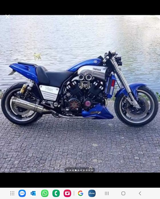 Yamaha vmax power 1200 Bem Viver • OLX.pt