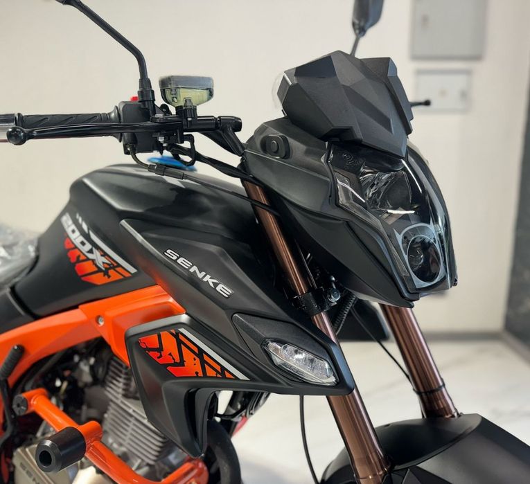 Мотоцикл 200 кубів, Senke sk 12 200 Супер ціна + документи: 1 399 $ - Мотоцикли Київ на Olx