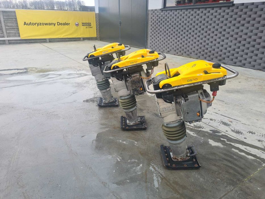 Zagęszczarka stopowa skoczek Wacker Neuson DS 70 Diesel Bomag Ammann ...