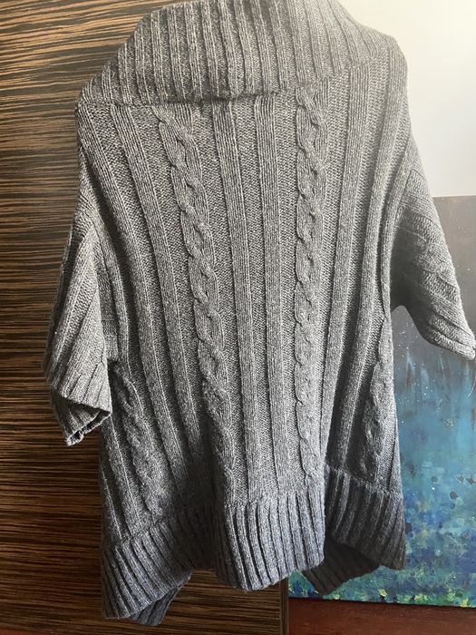 Sweter ponczo Mango limited edytion one size wełna Warszawa Wilanów • OLX.pl