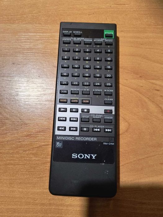 Pilot Minidisc Sony RM-D1M oryginalny Siedlce • OLX.pl