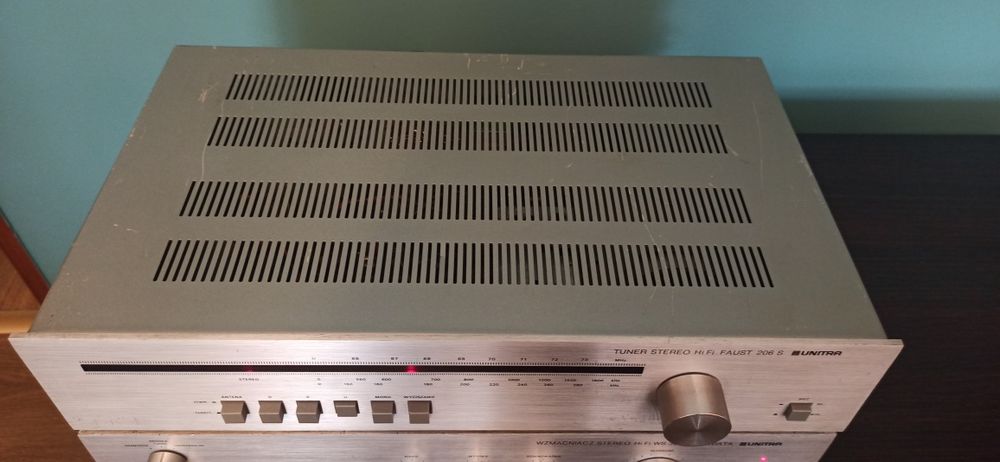 Wzmacniacz WS 301 S Trawiata + tuner Faust 206 S UNITRA Ruda Śląska ...