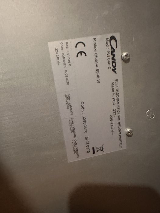 Placa inducao Candy Cascais E Estoril • OLX.pt