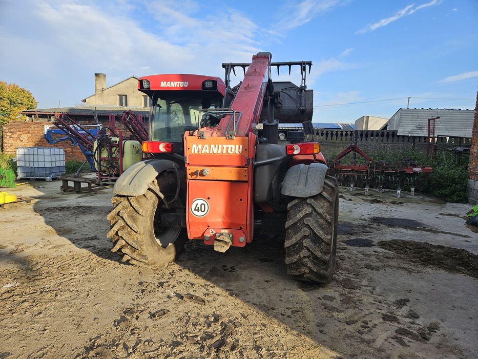 Ładowarka teleskopowa Manitou 735 LSU 2011r perkins Benice • OLX.pl