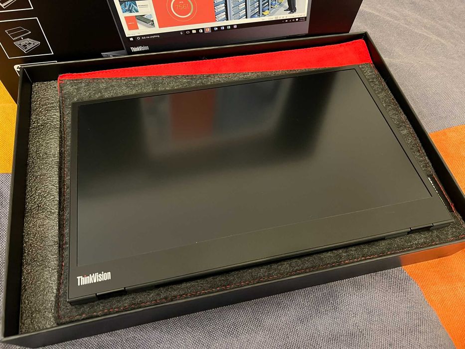 Mobilny monitor Lenovo ThinkVision M14 FHD (1920 x 1080) IPS Gdańsk ...
