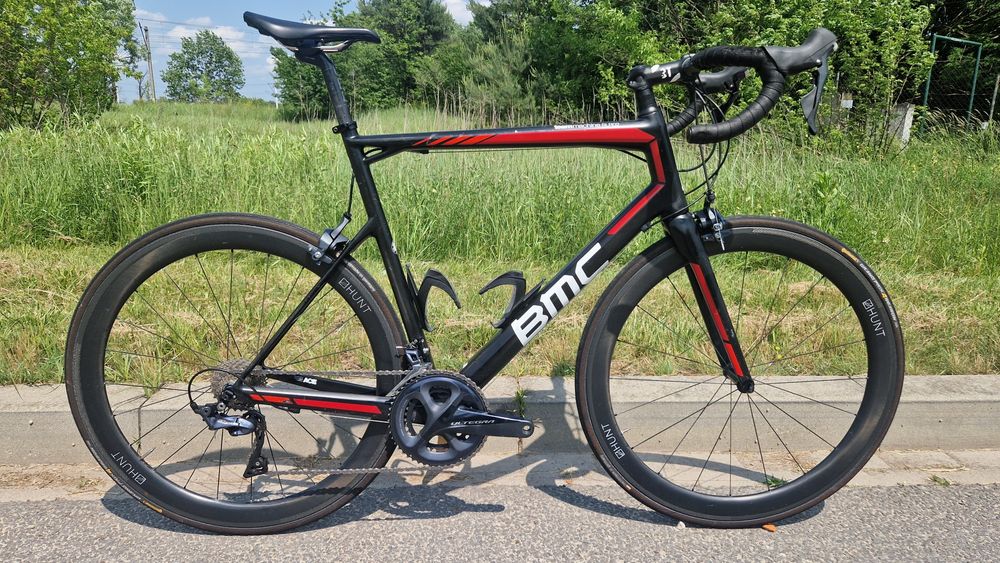BMC Team Machine SLR02 - 60 XL - Shimano Ultegra Karbonowe koła HUNT ...