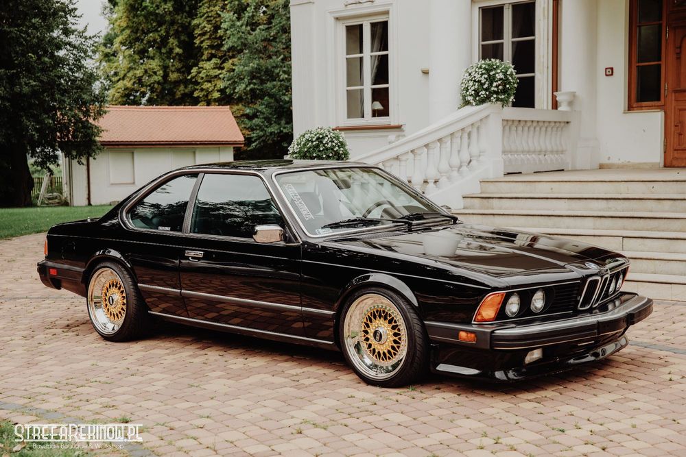 Wynajmę do ślubu BMW E24 635CSi Oldschool retro rarytas BBS RS Mazow ...