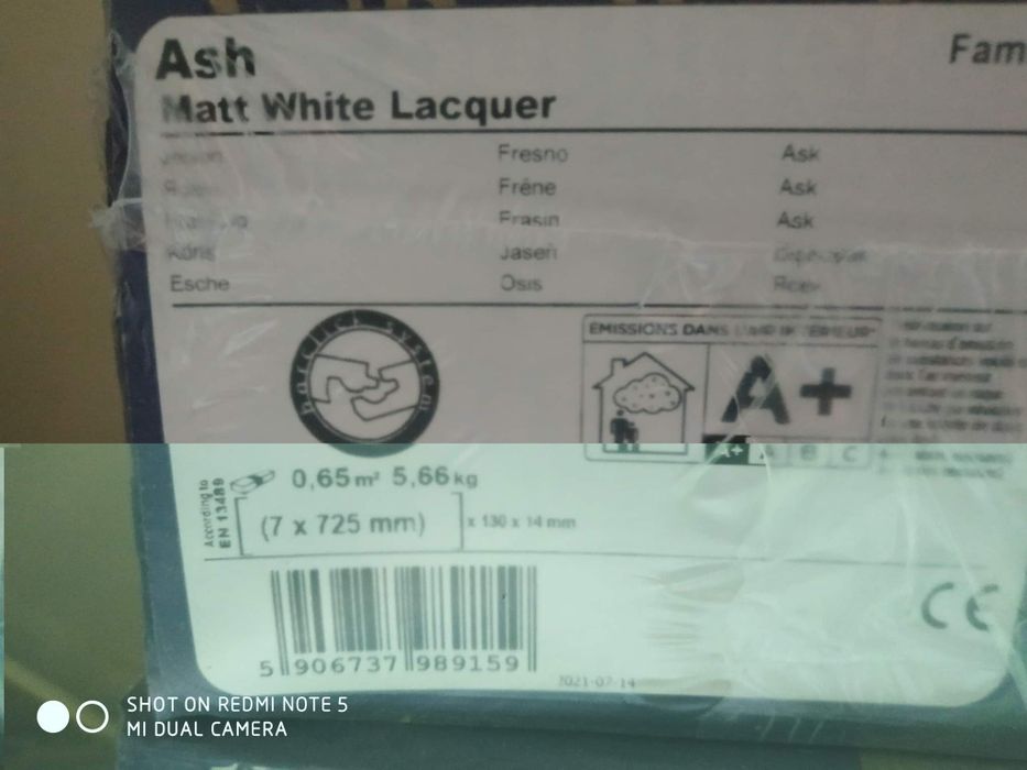 Deska barlinecka Jesion white matt laquier Ruszowice • OLX.pl