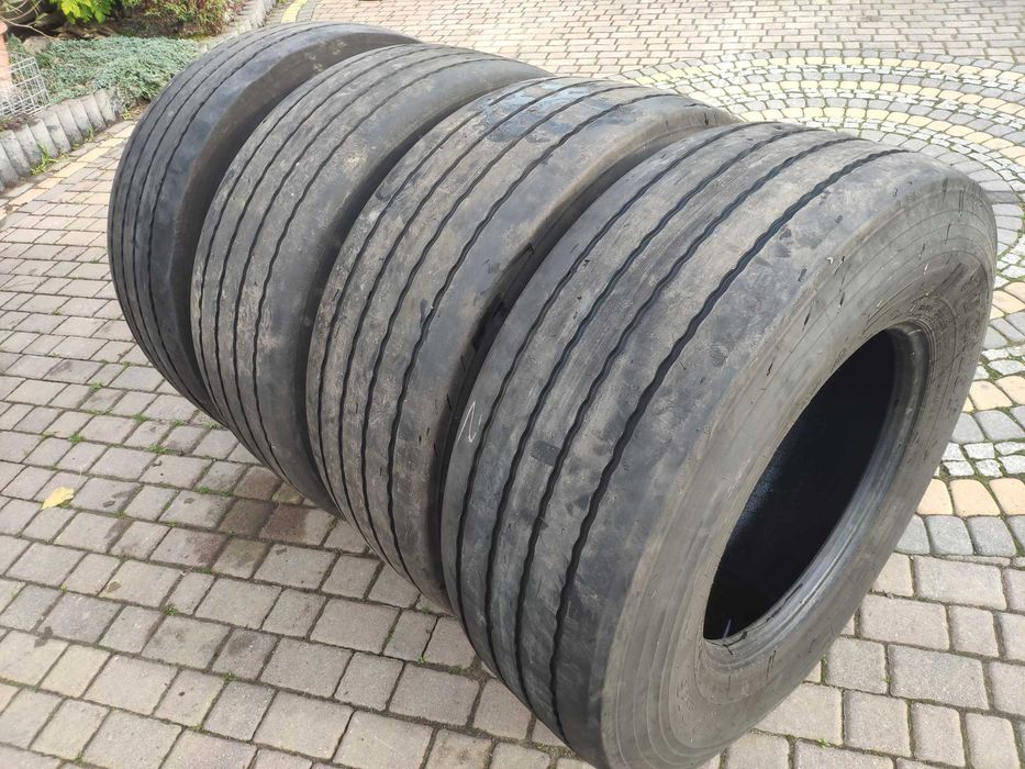 Opona Opony 385/65R22,5 " DUNLOP SP 246 247 komplet zestaw 4szt naczep ...