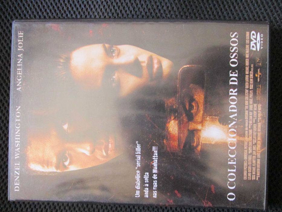 DVD O Colecionador de Ossos, com Angelina Jolie, Denzel Washington Coimbra (Sé Nova, Santa Cruz ...