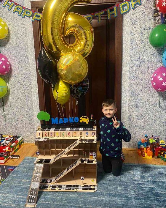 Парковка дитяча, паркінг, трек, машинка, гараж: 1 200 грн. - Машинки ...