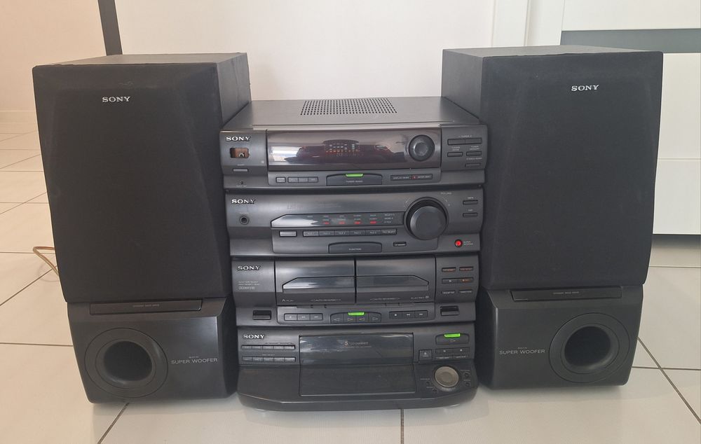 SONY HCD N455 wieża Gliwice Szobiszowice • OLX.pl