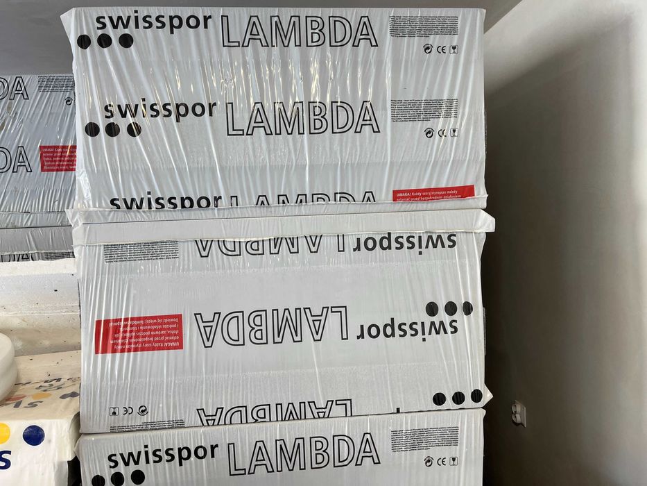 Styropian grafitowy Swisspor LAMBDA MAX fasada 031 Głowno • OLX.pl