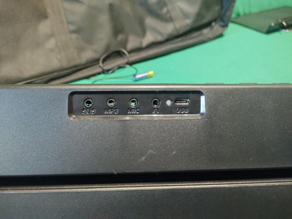 Veetop Folding Piano Składane Pianino Elektryczne MIDI 88 klawiszy ...