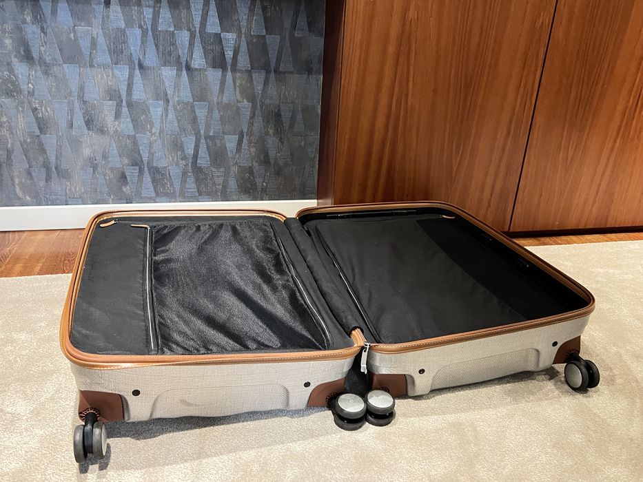 Samsonite Lite-Cube DLX Aluminium 76cm Spinner Mala de Viagem Parque ...