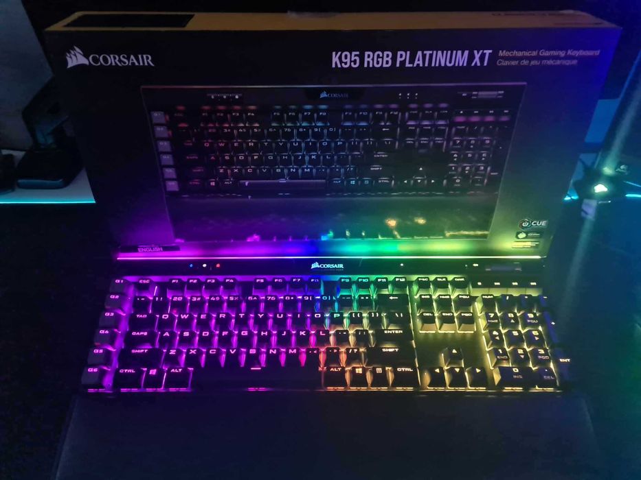 Jak Nowa! Klawiatura Corsair K95 Platinum XT RGB Gwarancja! Kraków ...