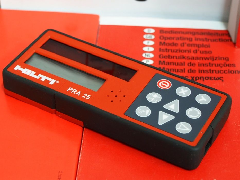 Niwelator Hilti detektor PRA 25 czujnik odbiornik sterowanie laser PR ...
