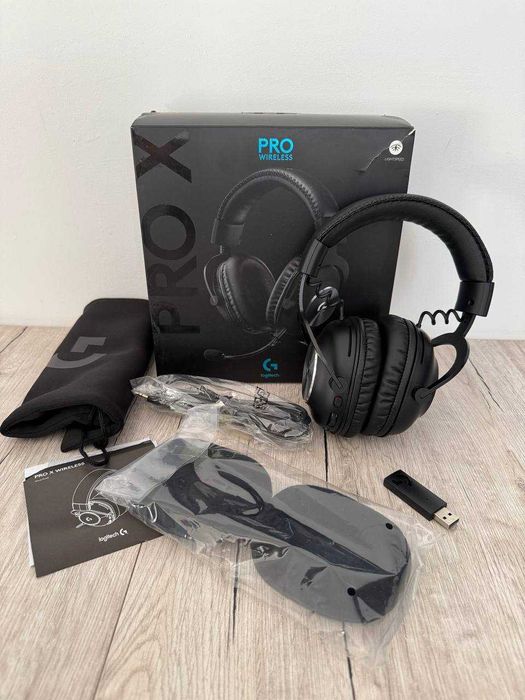 Навушники з мікрофоном Logitech G PRO X Wireless LIGHTSPEED Black: 4 499 грн. - Навушники Київ ...