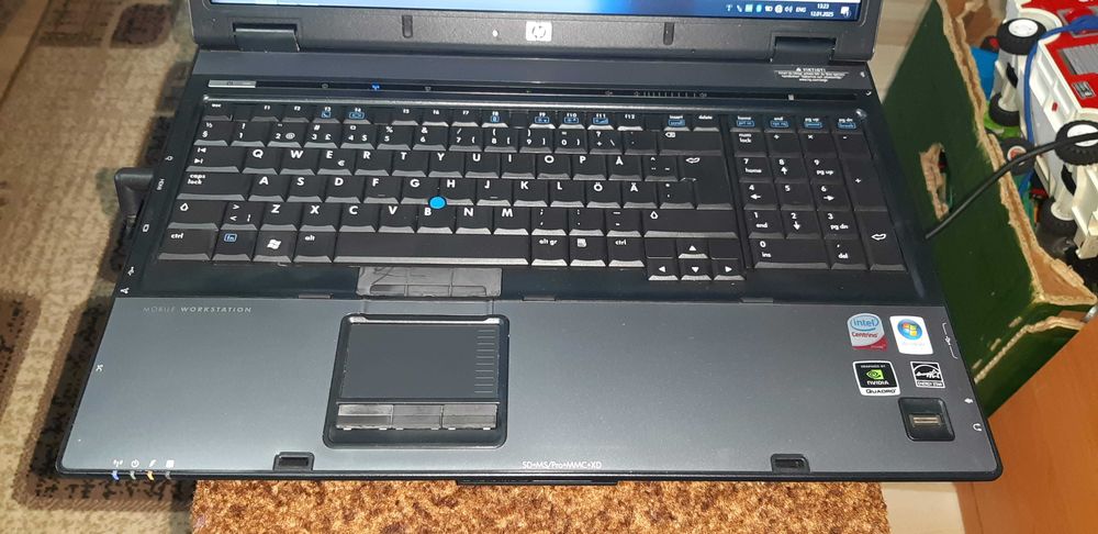 Мобильная рабочая станция HP Compaq 8710w: 4 300 грн. - Ноутбуки ...