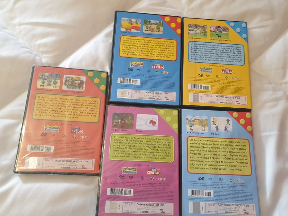 Dvds Noddy - Learn English With Noddy Cruz • OLX.pt