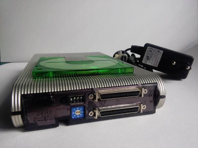 Fujitsu Dyna MO 640 SF External SCSI Magneto Optical Disk Drive Mafra ...