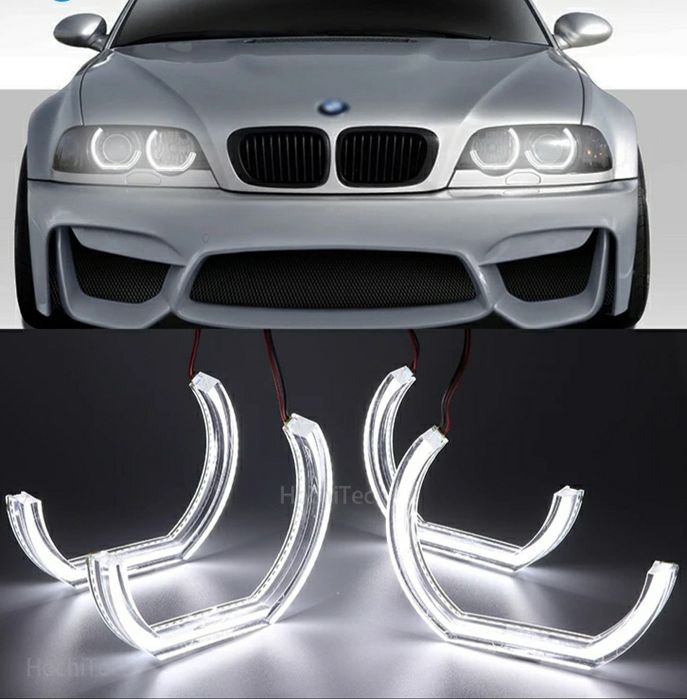 Ангельские глазки BMW Crystal led E36,E39,E46,E53,E60,E70,E90,F30: 2 100 грн. - Інші ...