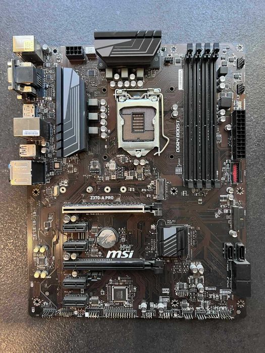 Płyta główna MSI Z370-A PRO DDR4 8-9gen Koszalin • OLX.pl