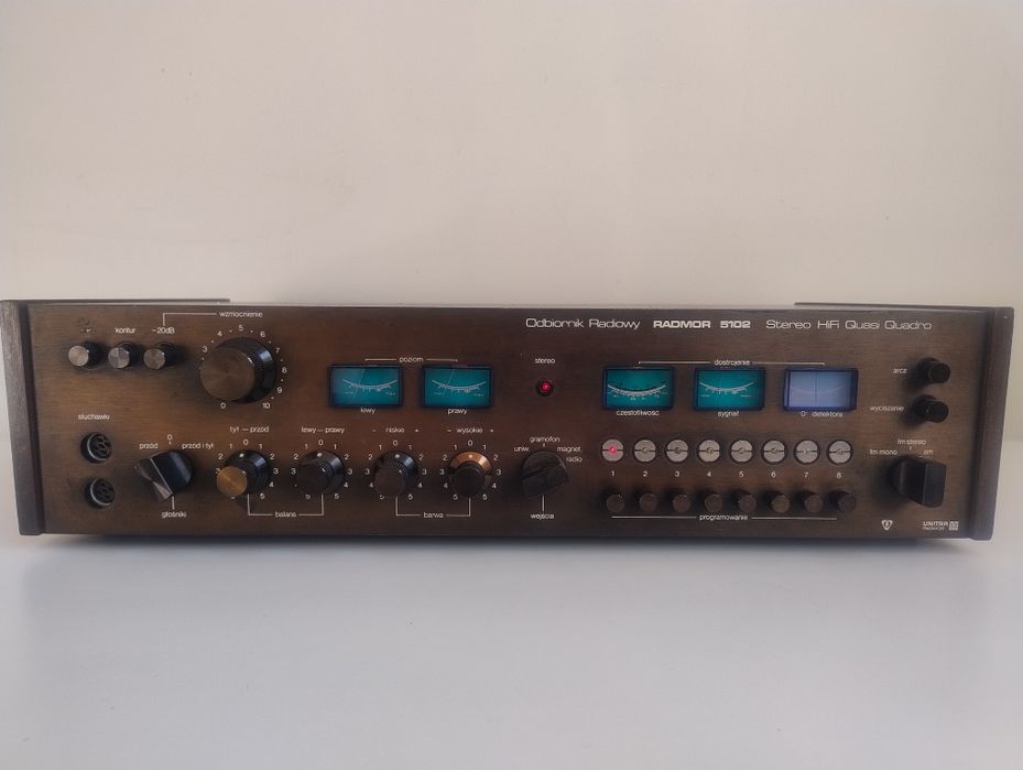 Amplituner Unitra Radmor 5102 przestrojony Będzin Gzichów • OLX.pl
