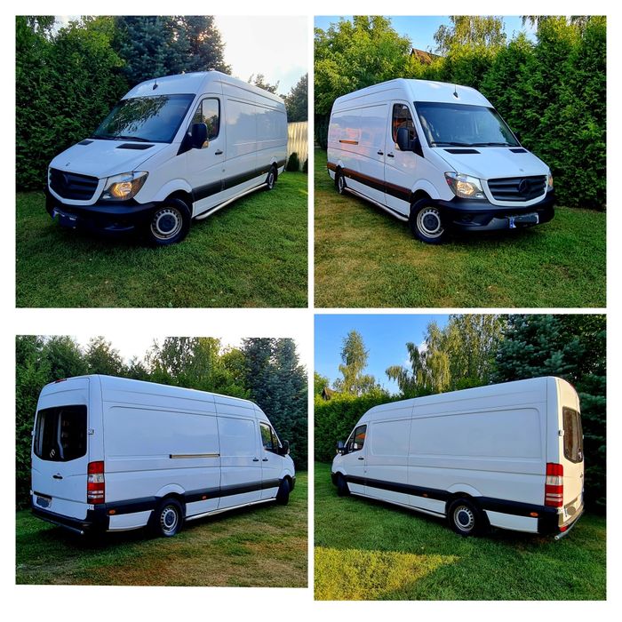 Mercedes Sprinter 2015r 194tys przebieg MAX Długi i wysoki l4h3 Siedlce ...