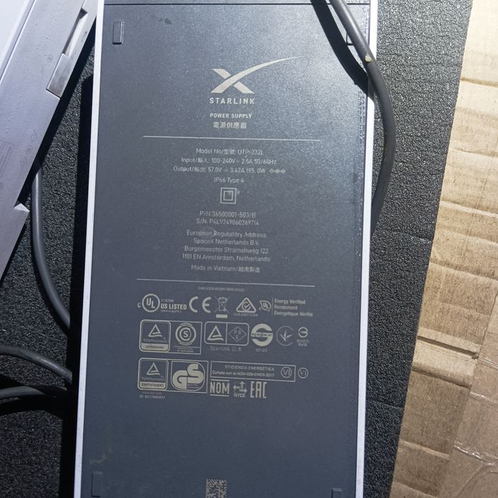 Блок живлення для роутера + Роутер Starlink (оригінальний): 5 200 грн ...