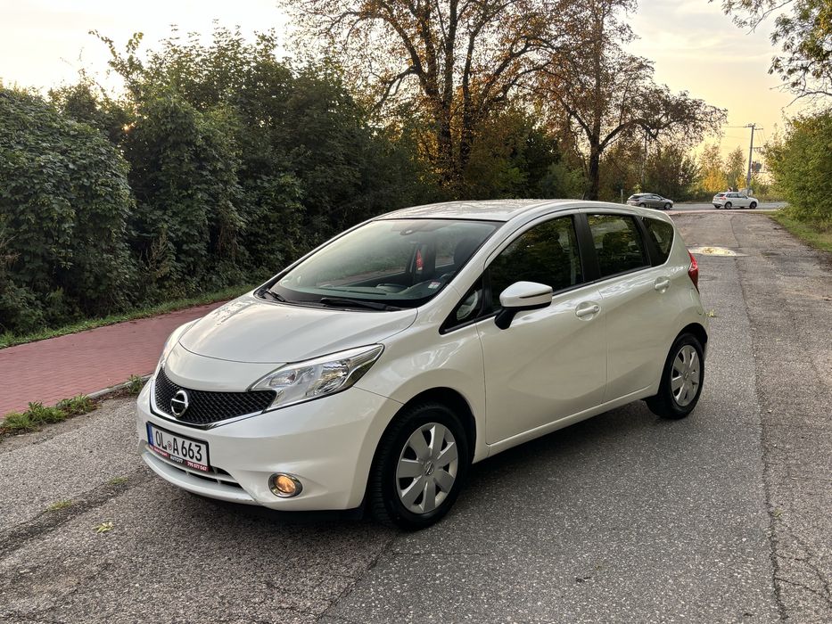 Nissan Note•2015•1.2 80KM• Serwis ASO •1 właściciel• BEZWYPADKOWY ...