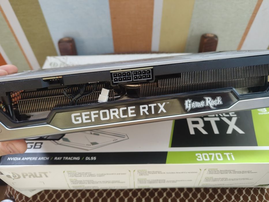 Palit game rock Rtx 3070ti 8gb: 10 300 грн. - Комплектуючі та аксесуари ...