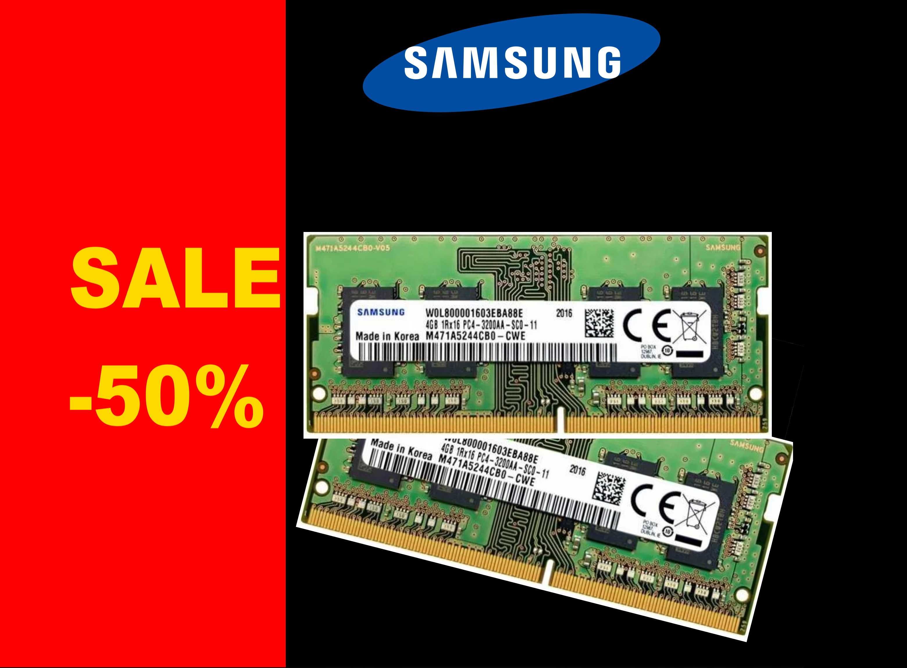 Пам'ять Samsung 4 GB SO-DIMM DDR4 3200 MHz (M471A5244CB0-CWE): 399 грн ...