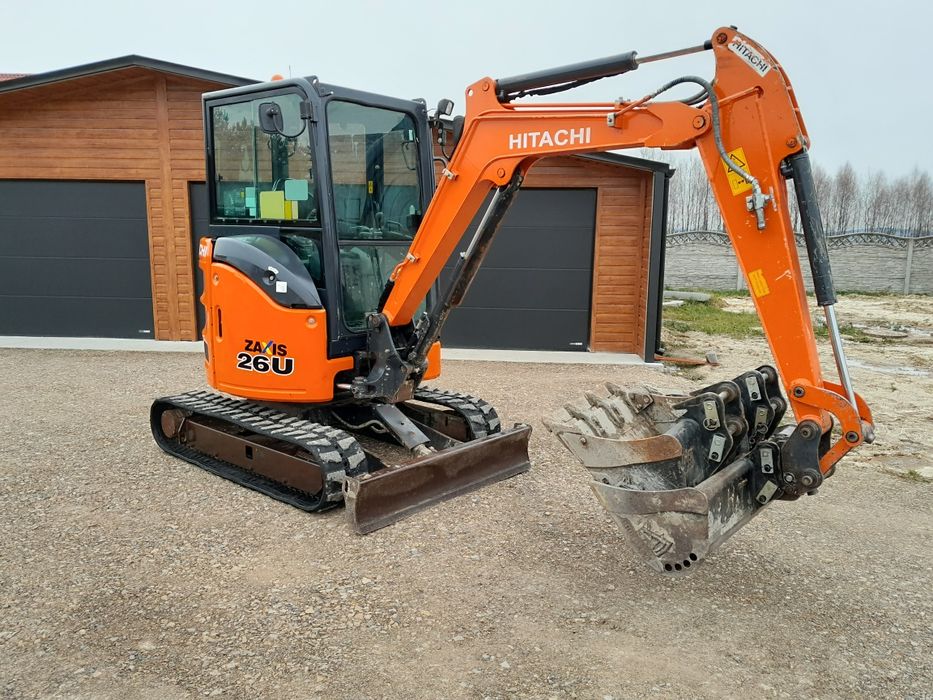 Sprzedam Minikoparke koparke HITACHI ZX.26U **2017** Górno • OLX.pl