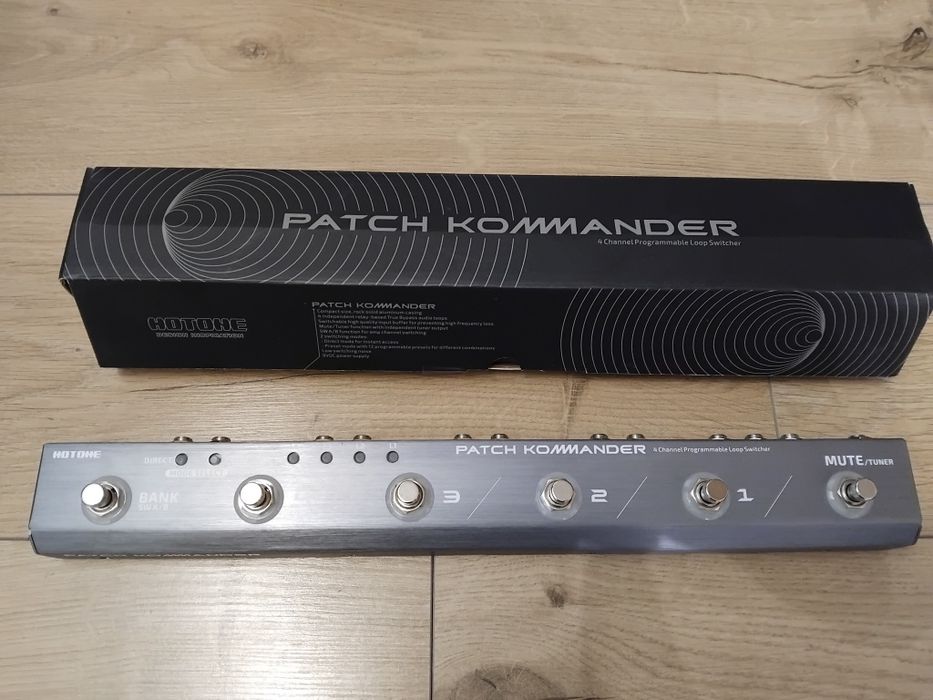 Hotone patch kommander switcher looper przełącznik do pedalboard Szczecin Warszewo • OLX.pl
