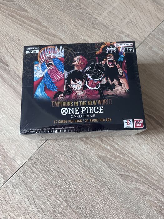 One Piece - Emperors in the New World OP09 Booster Box Dębica • OLX.pl