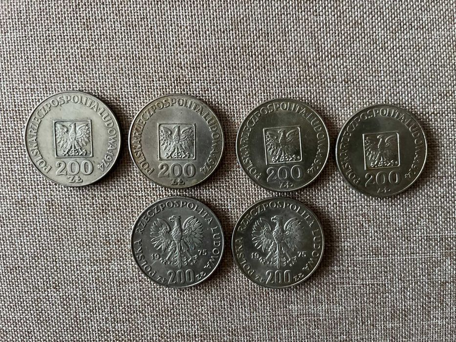 Monety Srebrne 200 zł Skarżysko-Kamienna • OLX.pl