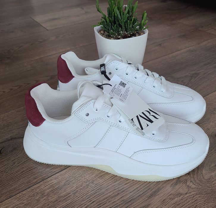 Кожаные кроссовки Zara: 1 950 грн. - Інші кросівки Київ на Olx