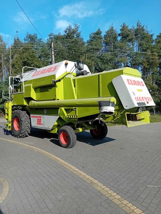 Claas dominator 98 SL hydrostat Heder C 360 cały w oryginale stan bdb ...
