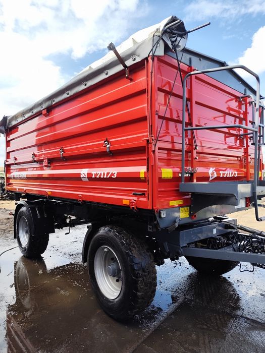 Przyczepa metal fach 12 ton t711/3 Bieżyń • OLX.pl