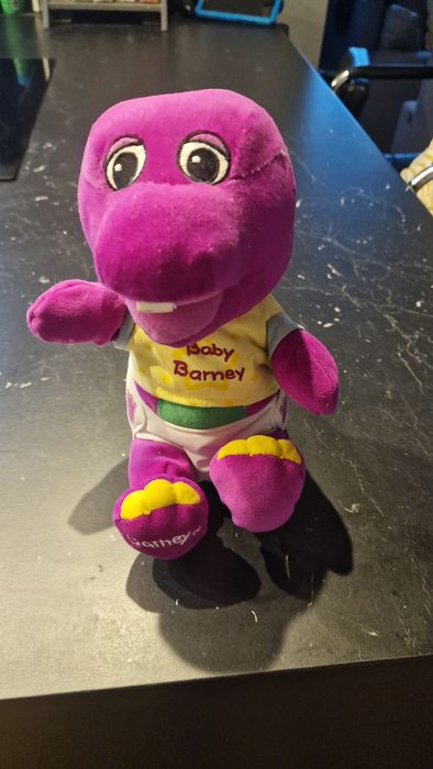 Maskotka interaktywna Barney Dinozaur. Śpiewa. Bydgoszcz • OLX.pl